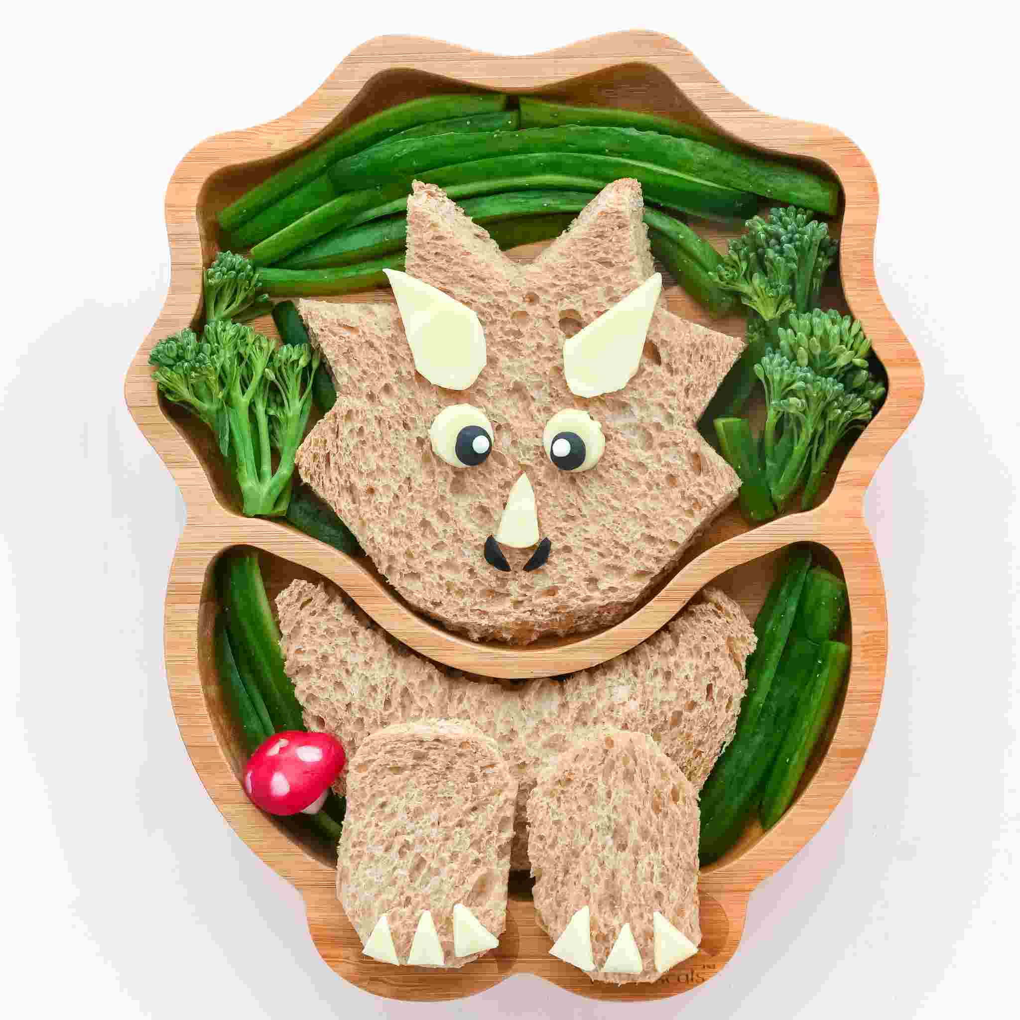 Bamboo Dinosaur Suction Plate – The Mum Marketplace
